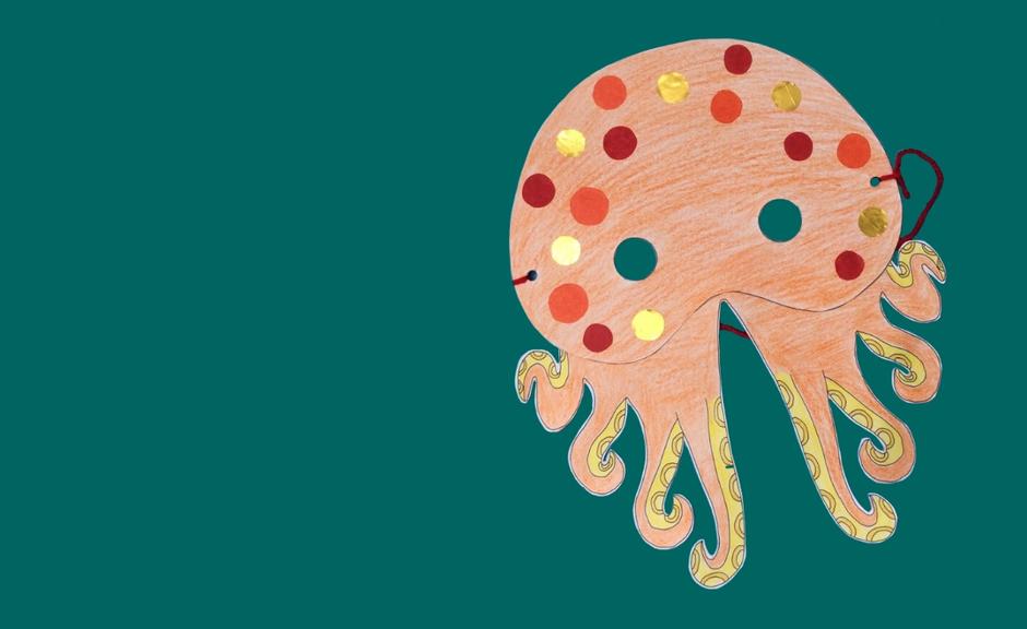 Ollie the Octopus Mask | Oxford University Museum of Natural History